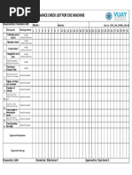 Machine Setup Sheet | PDF | Technology & Engineering