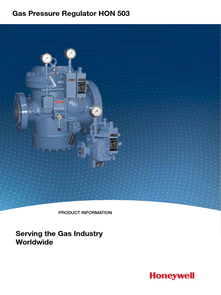 HON-503 Gas Regulator Brochure | Download Free PDF | Valve | Gases