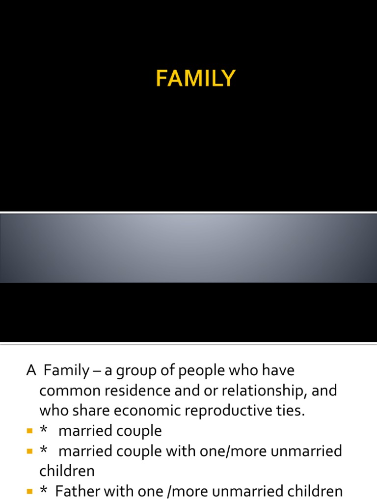 An In-Depth Exploration of Family Structures and Relationships ...