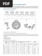 DIN 5480-3, Involute Spline Joints | PDF