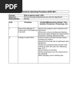 Standard Operating Procedure (SOP) For Store: (Good Receipt Note (GRN ...