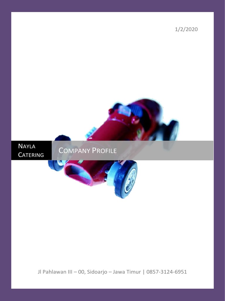 Profil Perusahaan Nayla Catering | PDF
