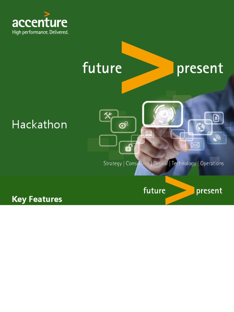 Accenture Hackathon Template For Participants V1 | PDF