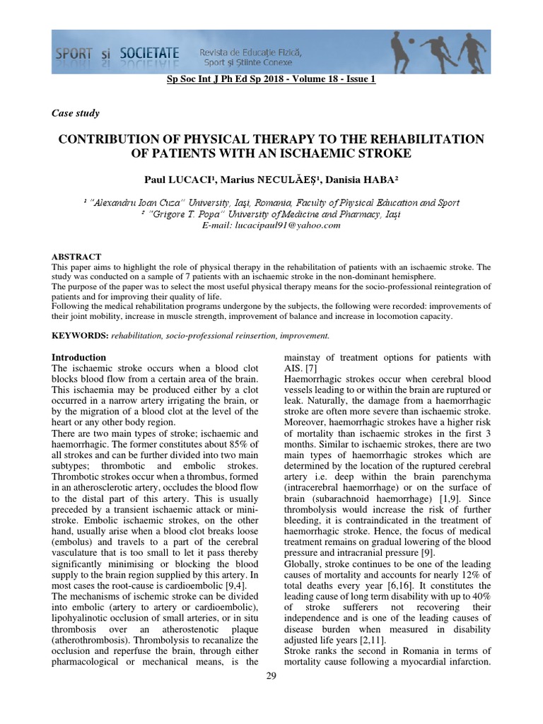 Lucaci, Neculaes, Haba PDF | PDF | Thrombosis | Stroke