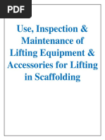 SOP 10 - Safe Lifting Operations PDF | PDF | Elevator | Crane (Machine)