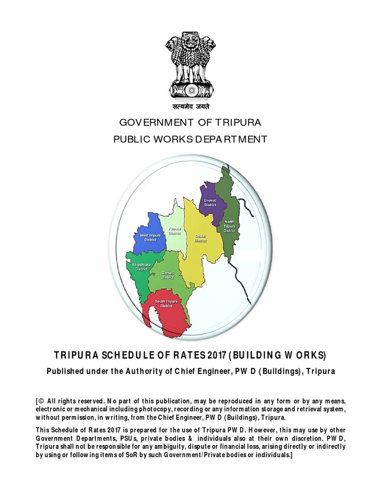 PWD Sor 2017 | PDF | Materials | Building Engineering