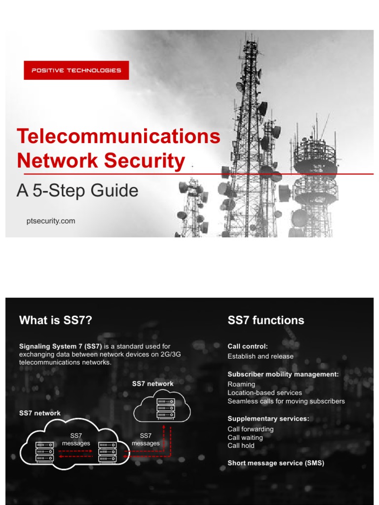 SS7 - Security - Beginner's Guide | PDF | Information Security ...