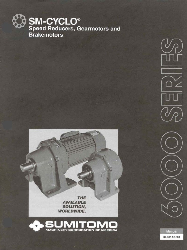 Sumitomo Motor Manual | PDF