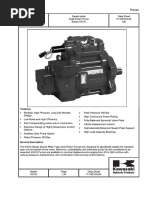 Kawasaki K3VL Parts Catalog Overview | PDF | Horsepower | Pump