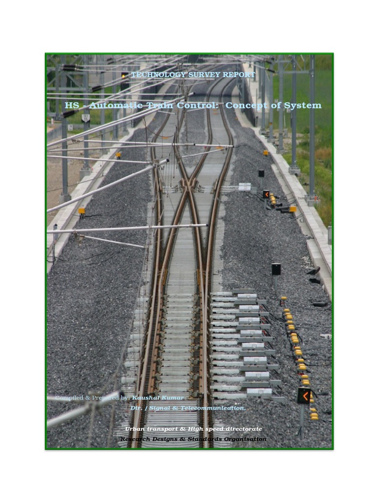 High Speed Signalling System | PDF | High Speed Rail | Radio