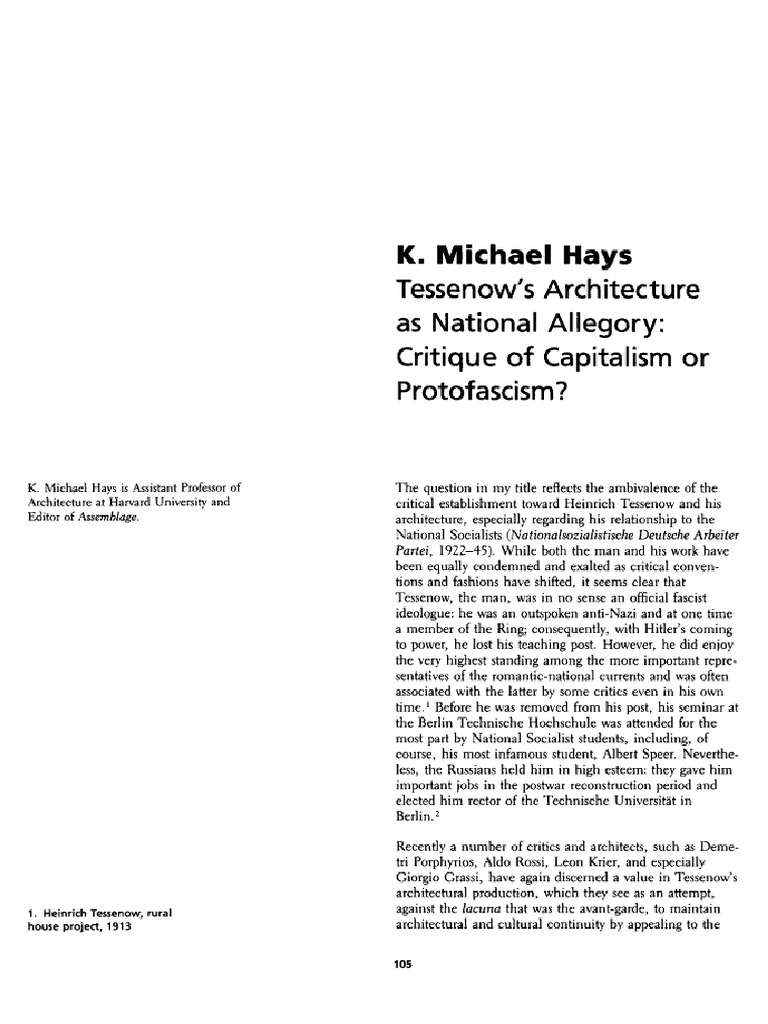 Tessenow Hays | PDF