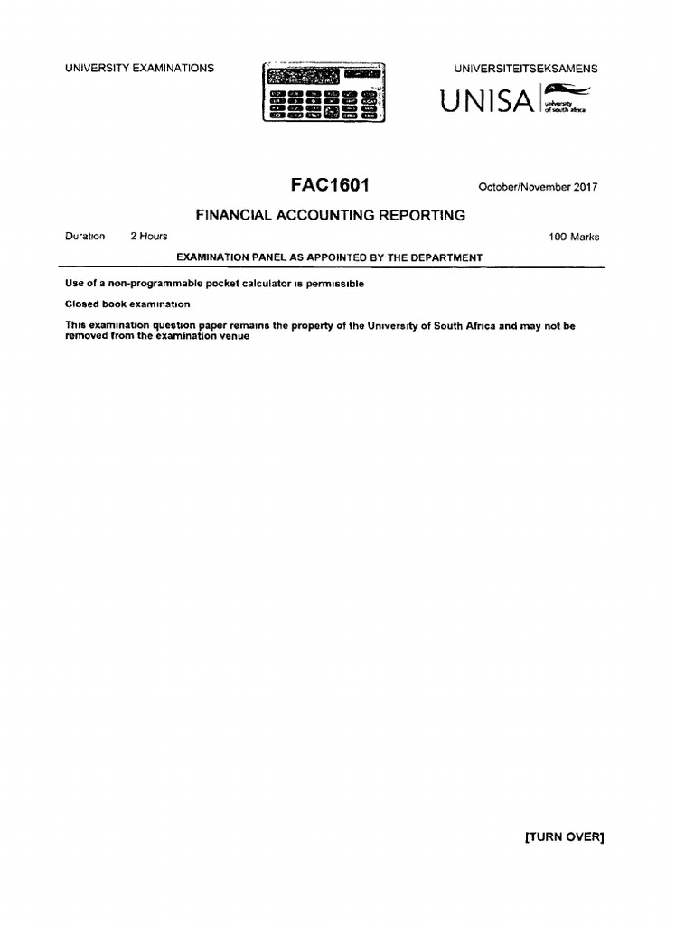 Fac1601 2017 10 e 1 | PDF