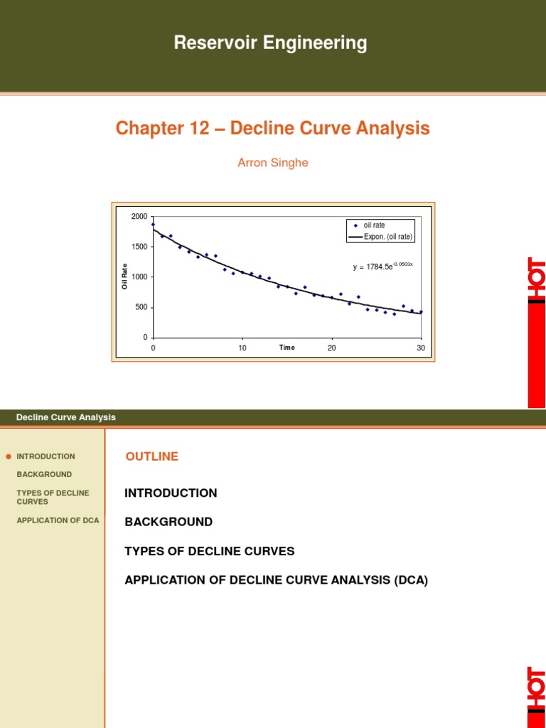 Decline Curve Analysis Course | PDF | Oil Reserves | Industries