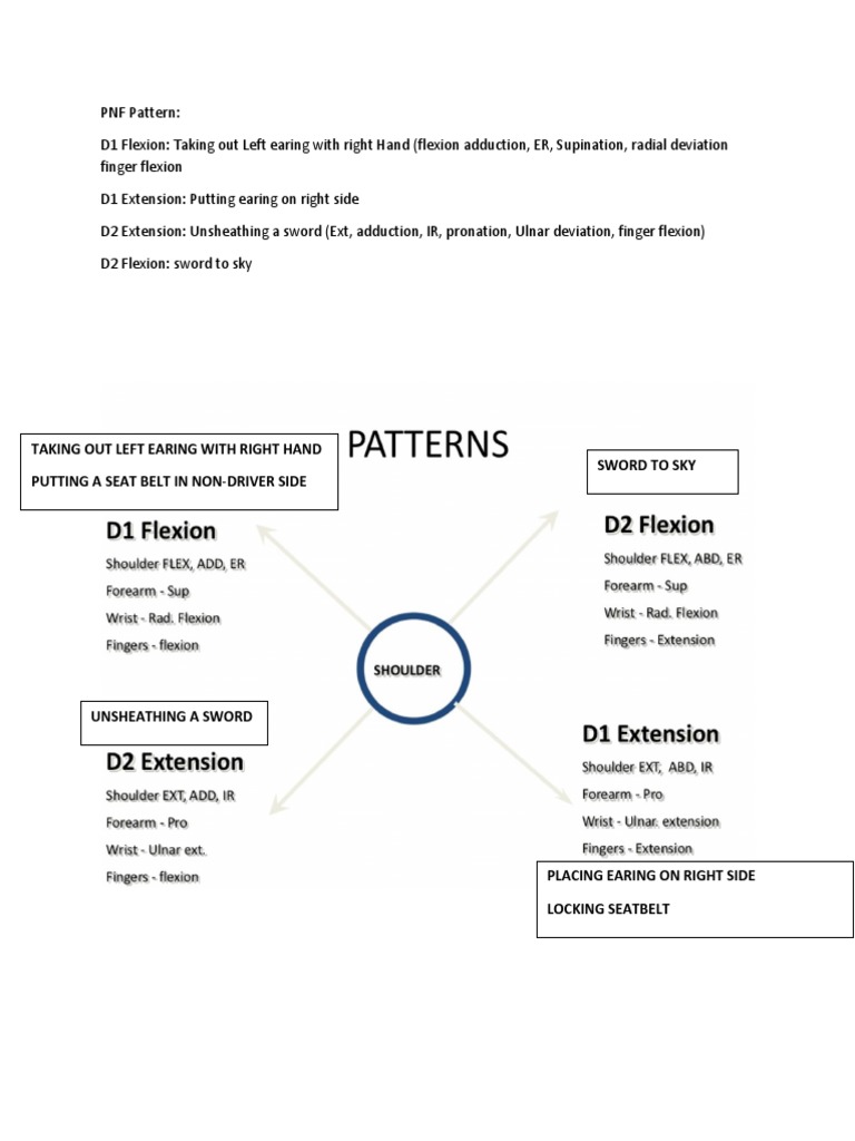 PNF Pattern | PDF