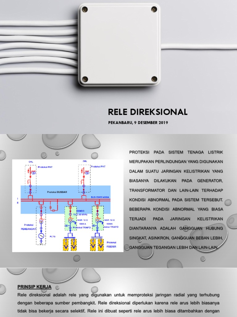 Proteksi Listrik: Rele Direksional | PDF | Hukum | Sains & Matematika