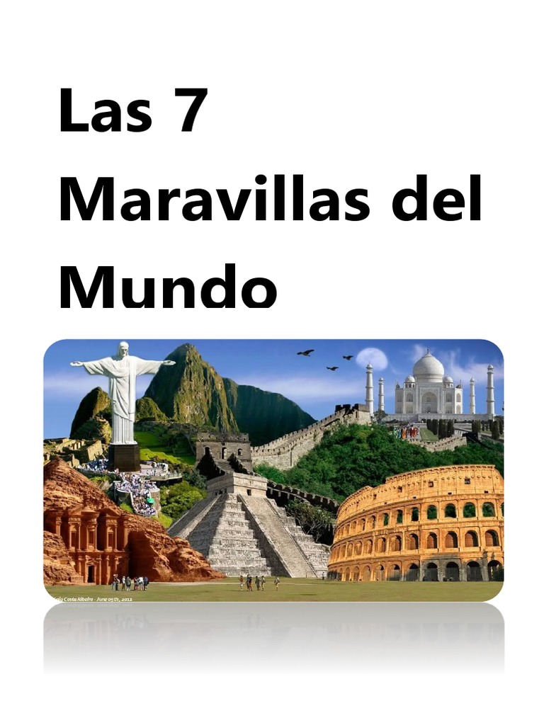 Album Las 7 Maravillas Del Mundo | PDF