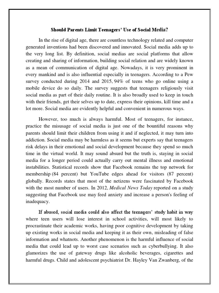 Positionpaper | PDF | Social Media | Popular Culture & Media Studies