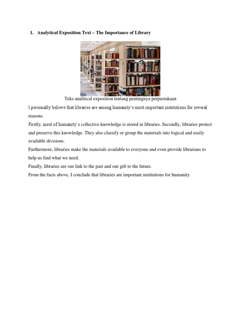 Analytical Exposition Text | PDF | Reason | Mind