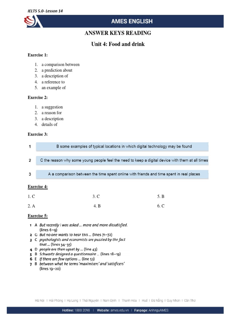Unit 4 L1R Key - Sửa Worksheet | PDF | William Shakespeare