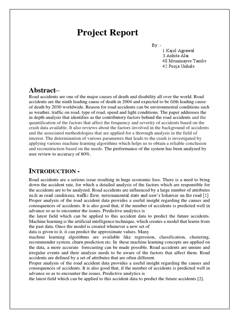 Data Analytics Sample Reports