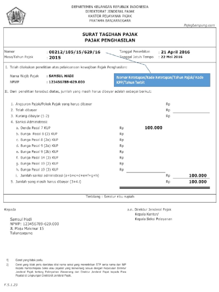 Contoh STP PDF | PDF