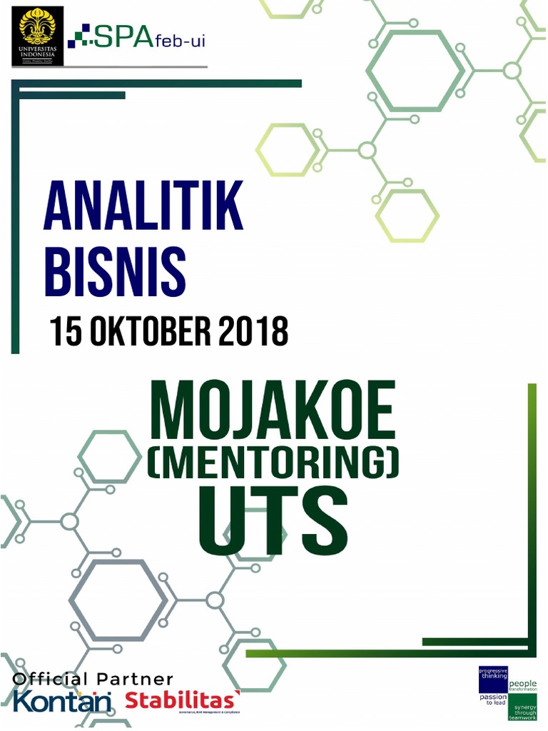 SPA Mentoring 2018 UTS Analitik Bisnis | PDF | Sensitivity Analysis | Economies