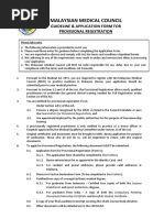 Provisional Registration with MMC Guide | PDF | Identity Document ...