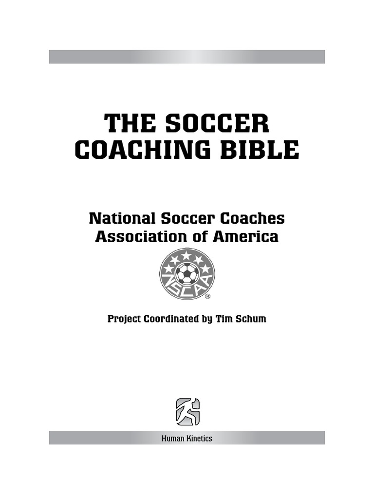 The Soccer Coaching Bible | PDF | Sports | Leisure