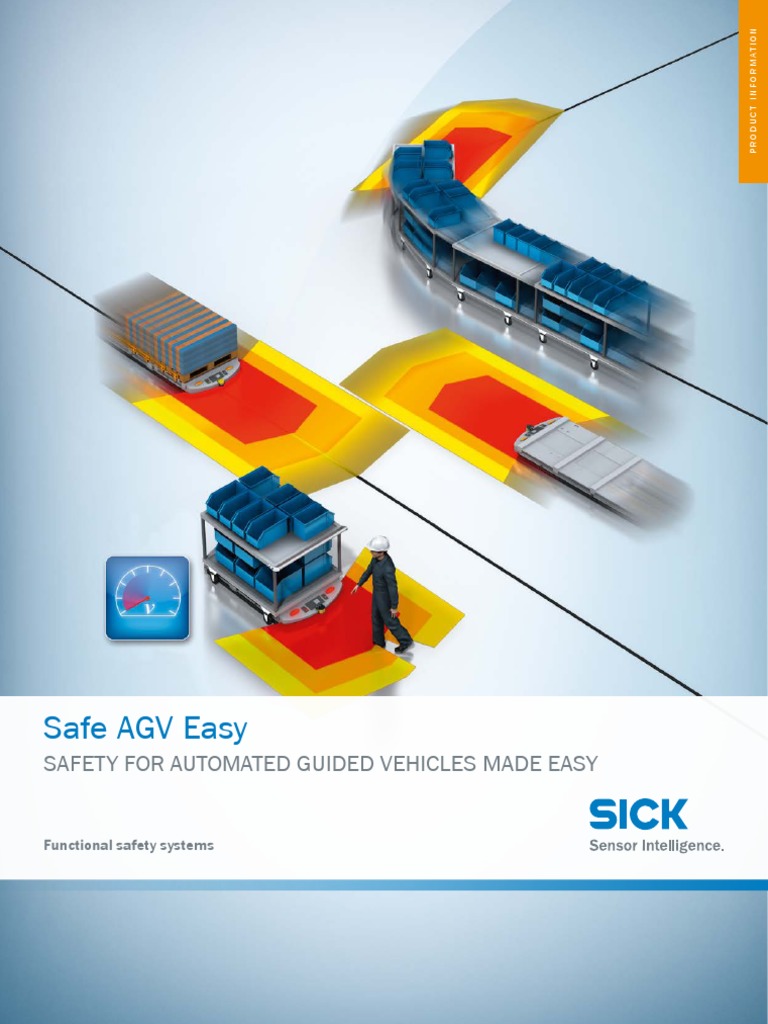 Sick - Product Information Safe AGV Easy | Alternating Current | Safety