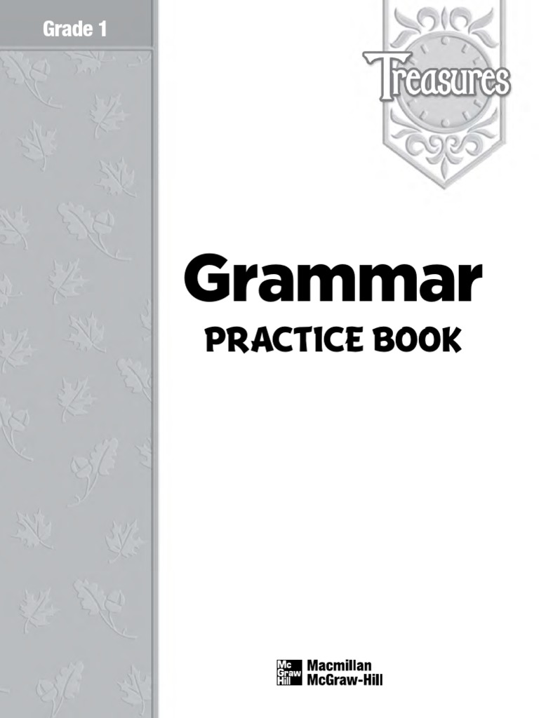 Grade 1 - Grammar | PDF | Plural | Sentence (Linguistics)