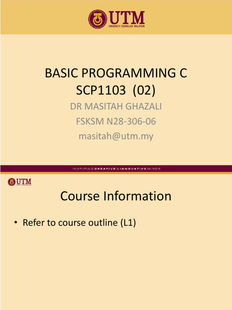 Introduction To C Programming | PDF | Computer Program | Programming