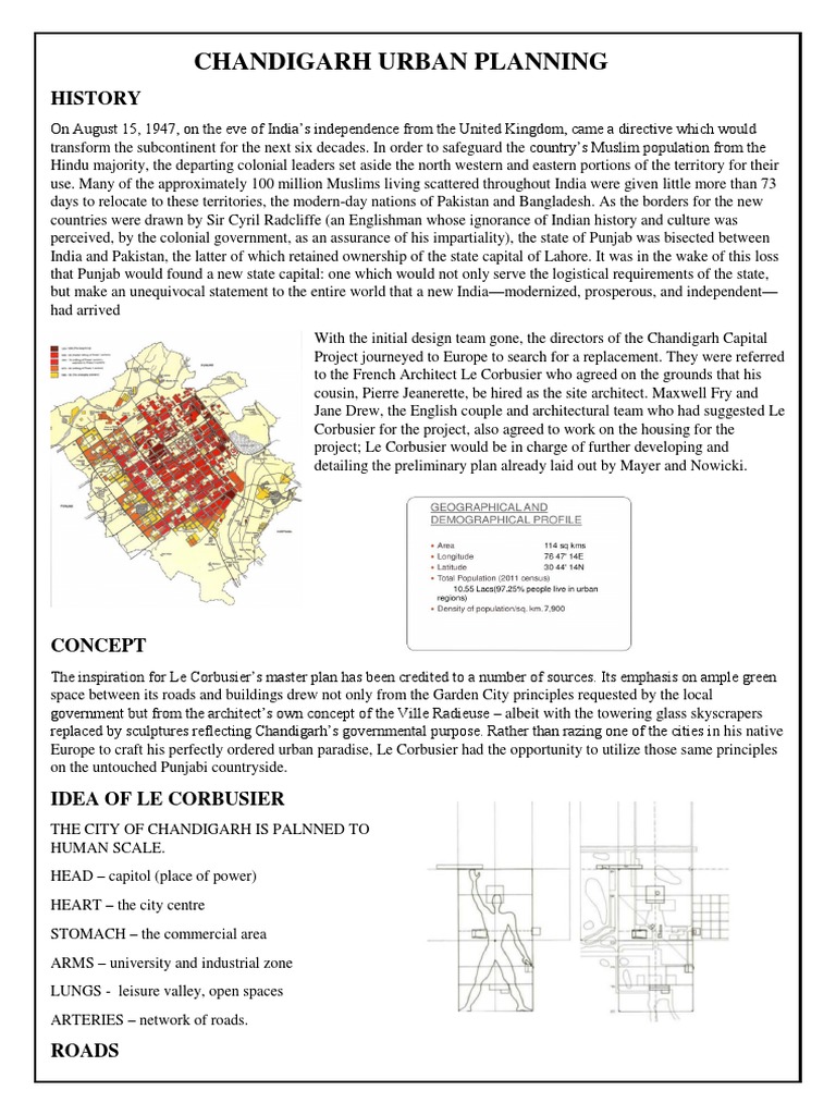 Chandigarh Urban Planning | PDF | Art Media
