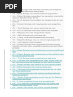 Rumus Shortcut Ms Word Lengkap | PDF | Komputer