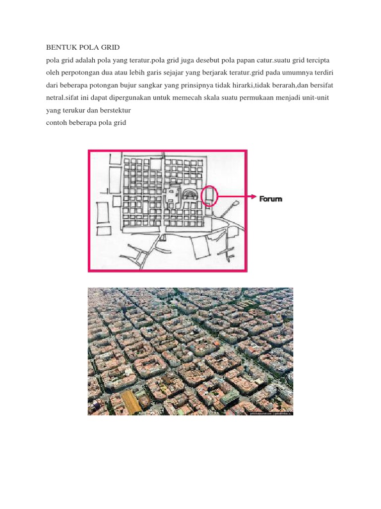 Pola dan Bentuk Grid dalam Arsitektur | PDF | Metode & Bahan Ajar