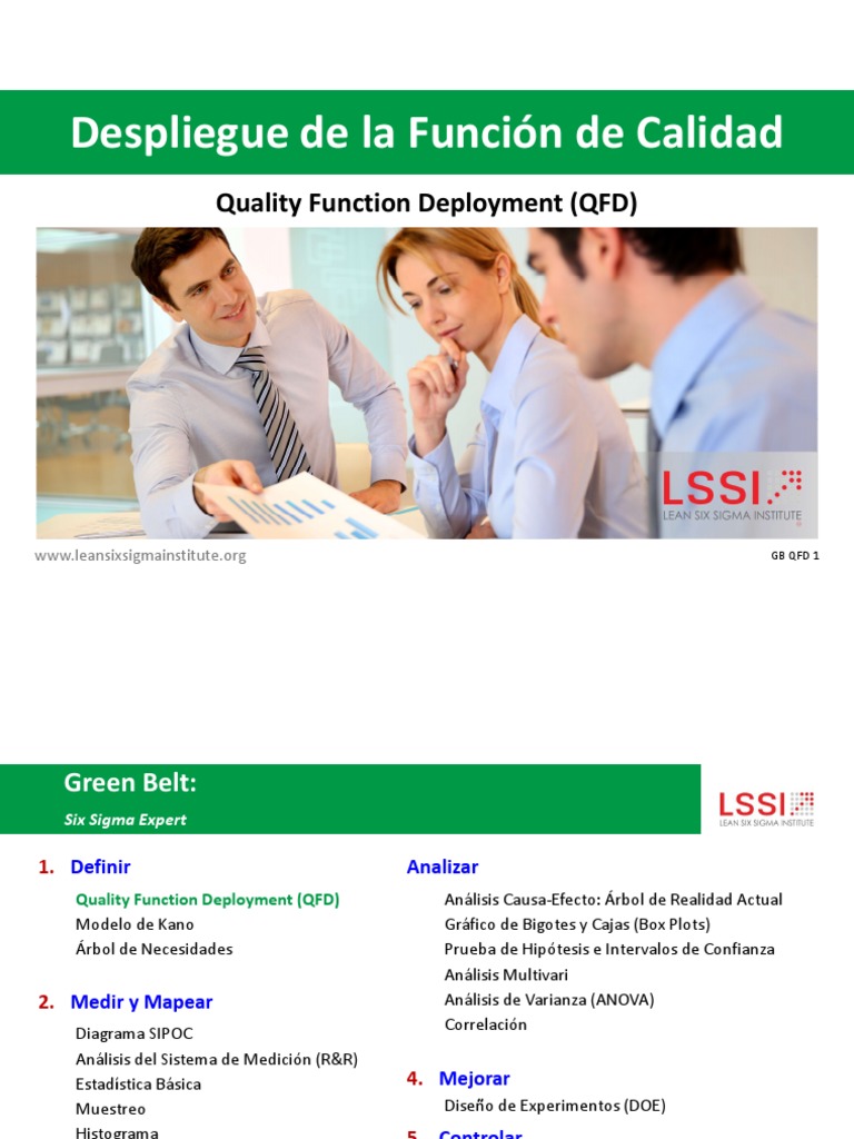 QFD - Quality Function Deployment | PDF | Análisis | Calidad