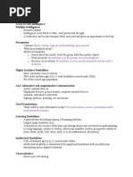 Development Theories Cheat Sheet 1 | PDF | Developmental Psychology ...