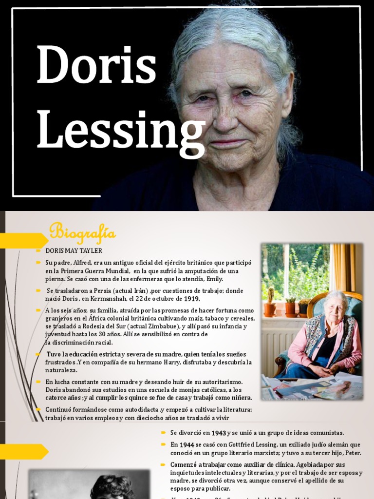 Doris Lessing: Vida y Obra | PDF | Realismo literario