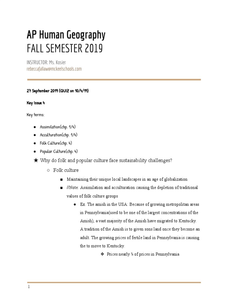 Chapter 4 Key Issue 4 Notes: APHuG | PDF | Sustainability | Natural ...