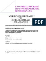 PHC NQAS Checklist | PDF | Health Care