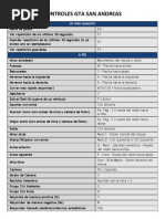 1 - Controles de GTA 5 PC Con Teclado en Español PDF | PDF | Teclado | Ocio