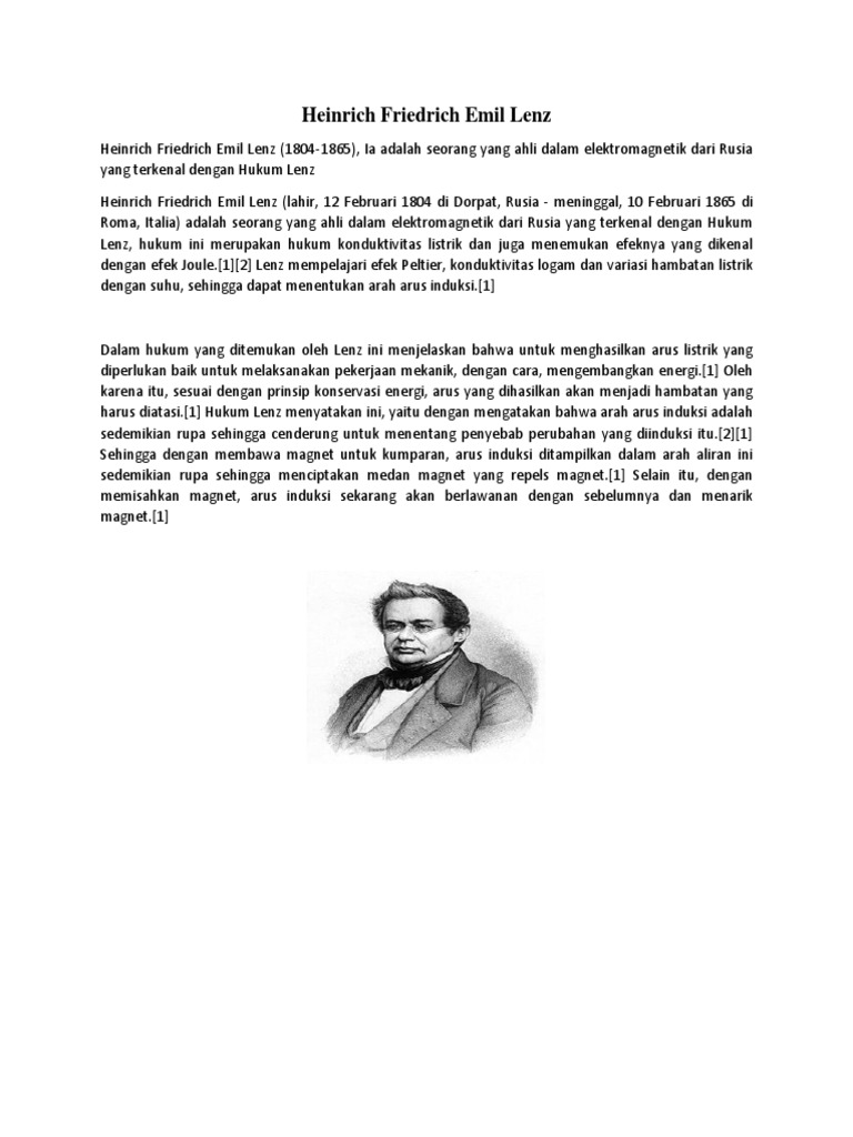 Hukum Lenz | PDF