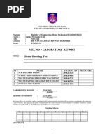 Compression Test Lab Report | PDF | Strength Of Materials | Young's Modulus