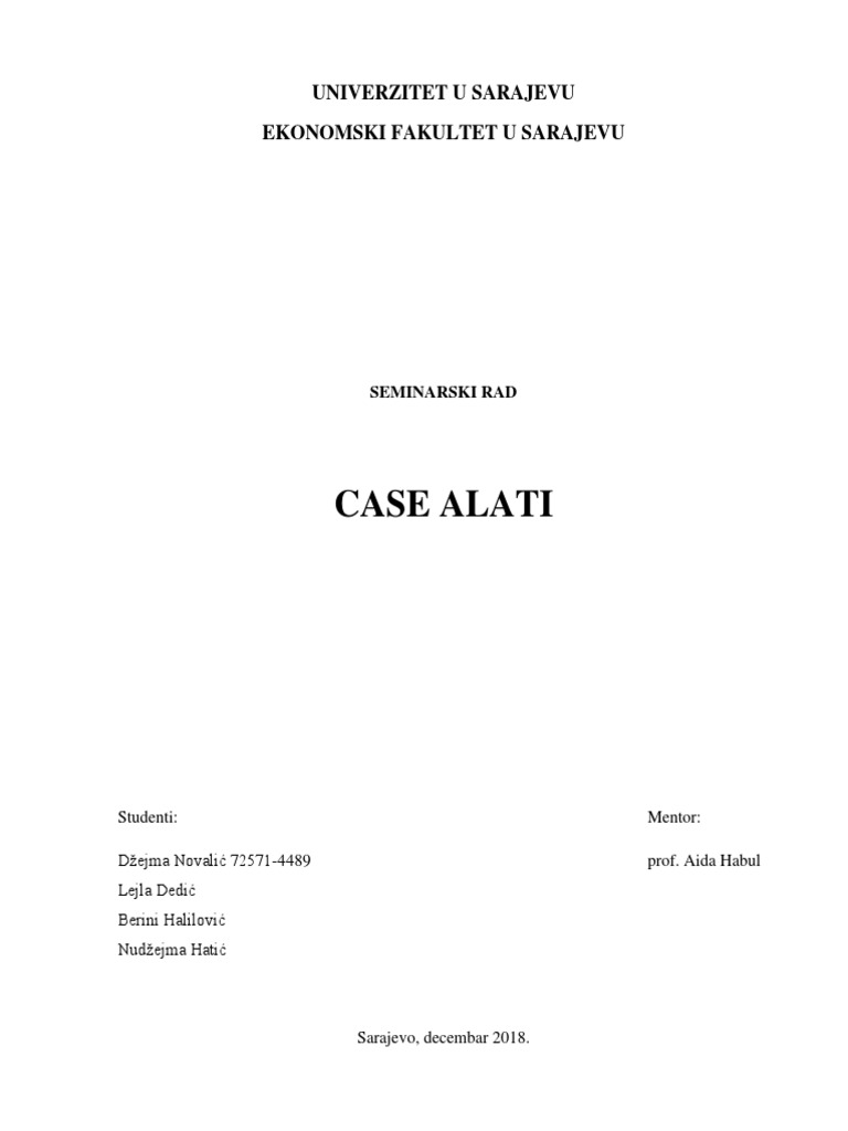 Case Tools | PDF | Computing | Software