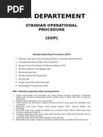 SOP Dapur Argo Loro Coffee | PDF