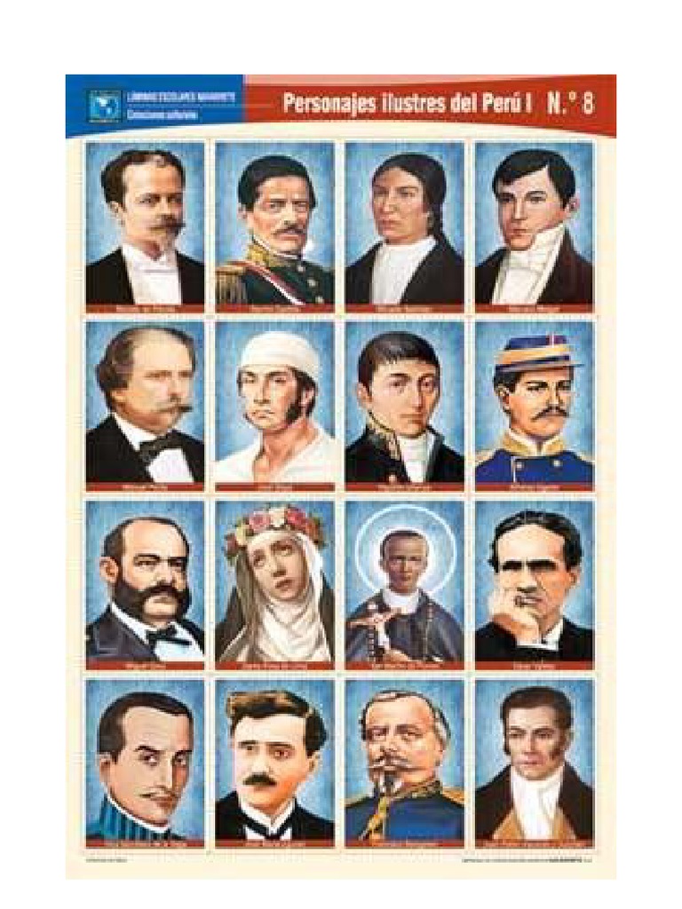 Personajes Ilustres Del Peru | PDF