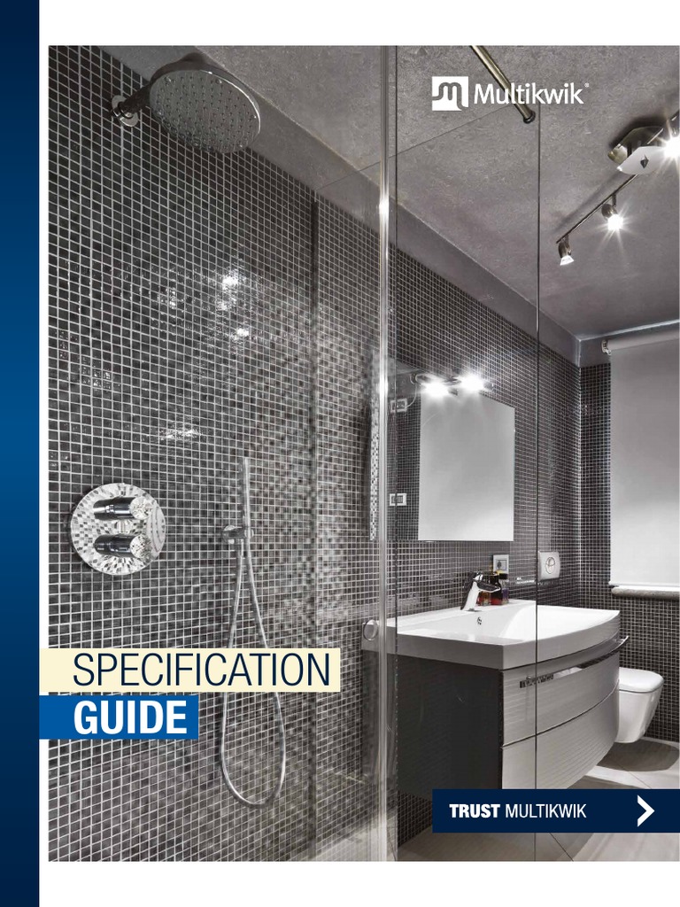 Multikwik Specification Guide March 2016 Website Version PDF | PDF ...