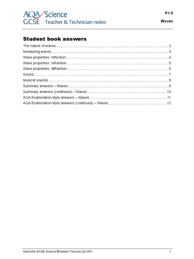 Chapter 5 | PDF | Wavelength | Waves