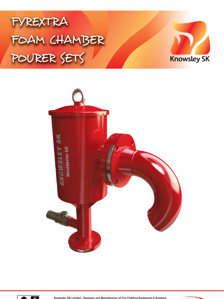 Knowsley SK Foam Chamber Systems | PDF | Chemical Engineering | Gases