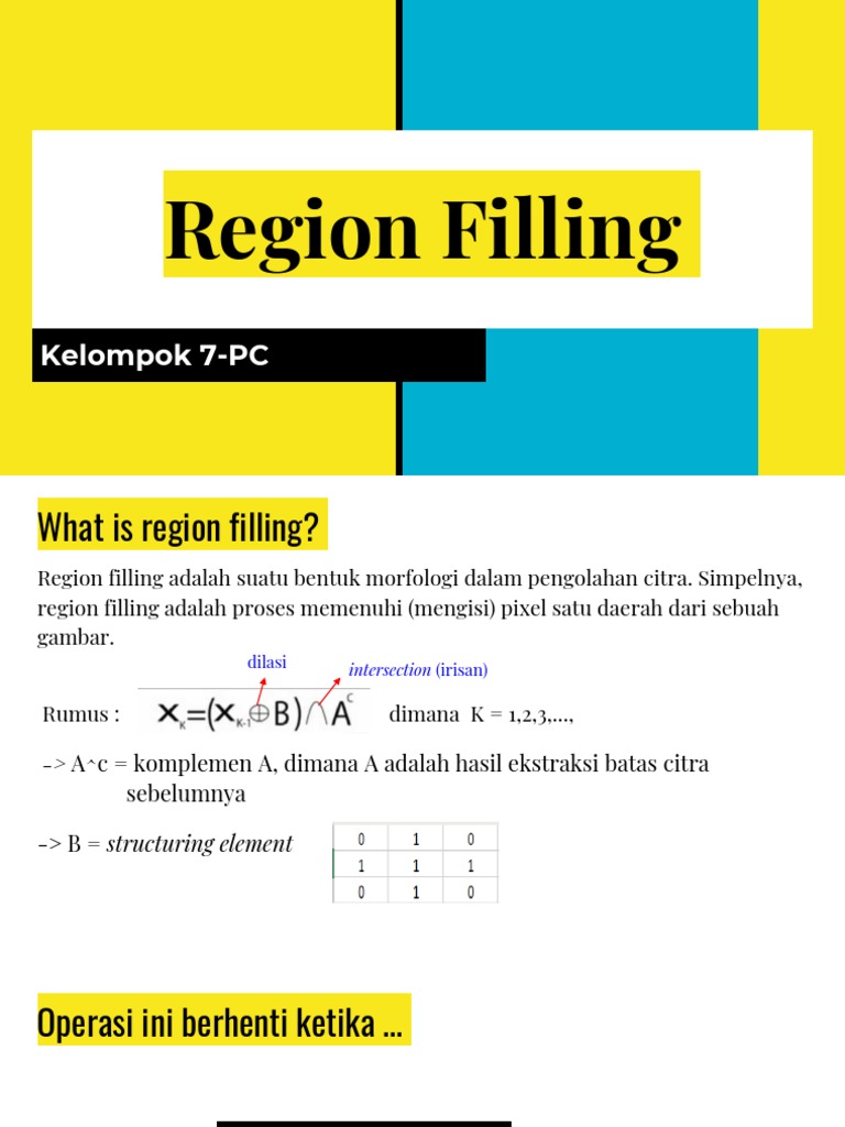 Region Filling | PDF