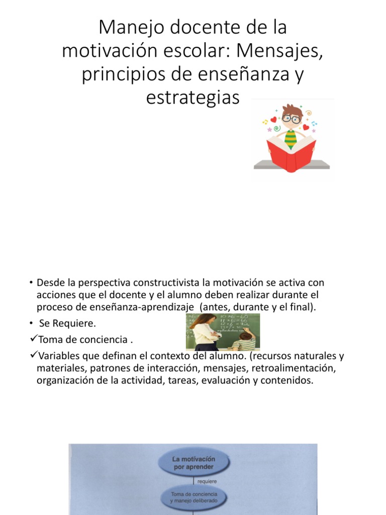 Estrategias Docentes para Motivar Alumnos | PDF | Crecimiento personal ...